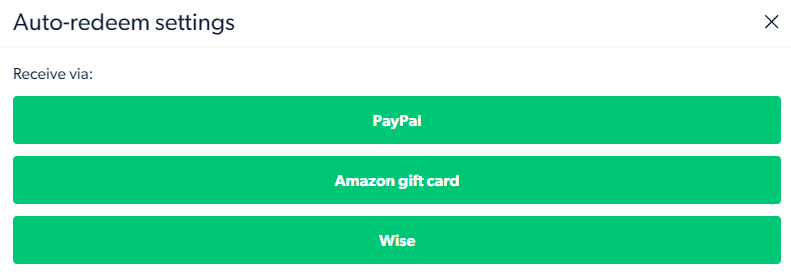 How to setup the auto-redeem? – EarnApp